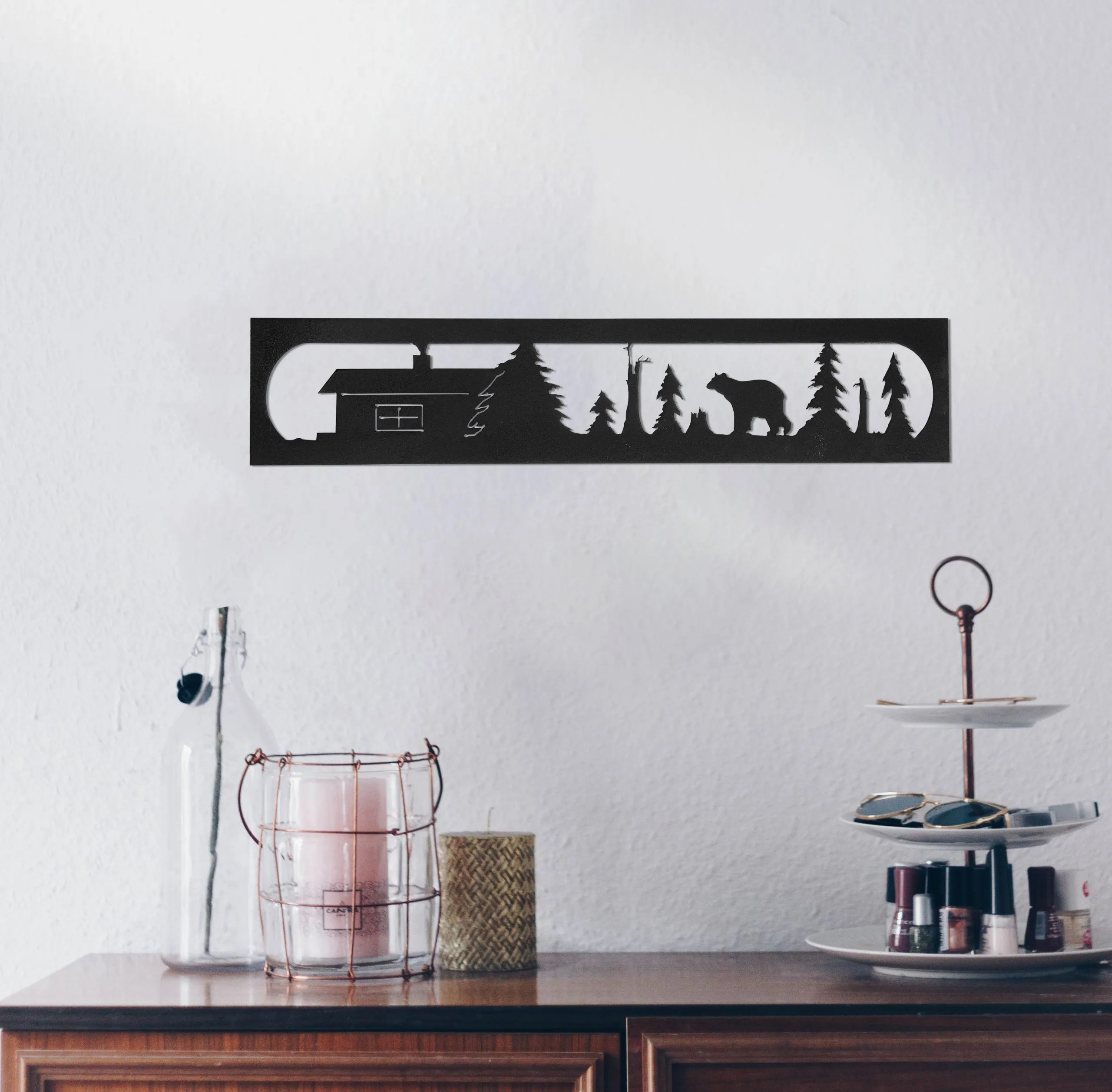 Bear Rectangle by Dugout Creek Designs at OnlineArtFestival.com